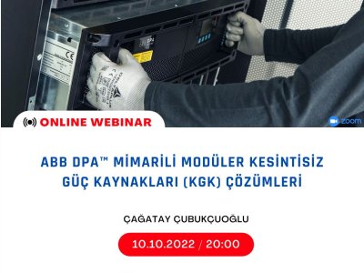 EMO - ABB DPA™ MİMARİLİ MODÜLER KESİNTİSİZ GÜÇ KAYNAKLARI (KGK ...