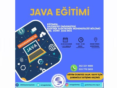 EMO - JAVA EĞİTİMİ