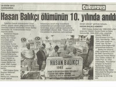 EMO - HASAN BALIKÇI`YI ANDIK