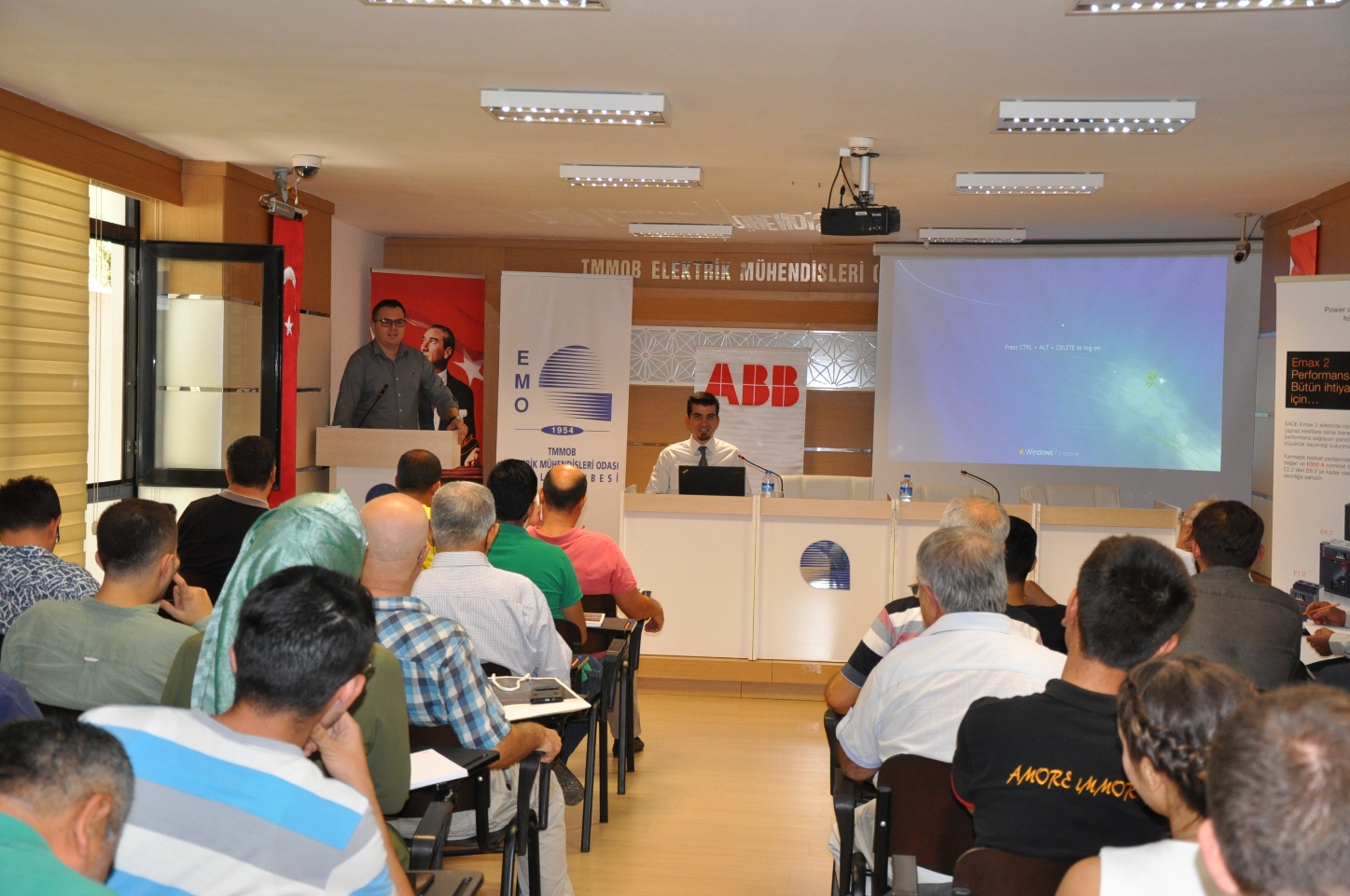 EMO - ABB`DEN E-DESİGN PANO PROGRAMI SEMİNERİ