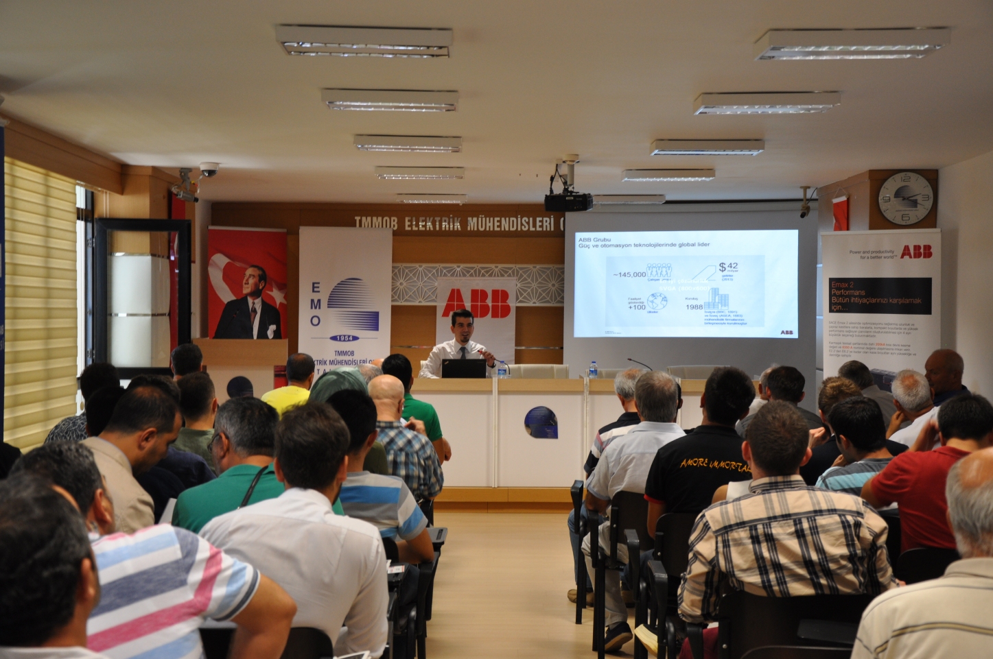 EMO - ABB`DEN E-DESİGN PANO PROGRAMI SEMİNERİ