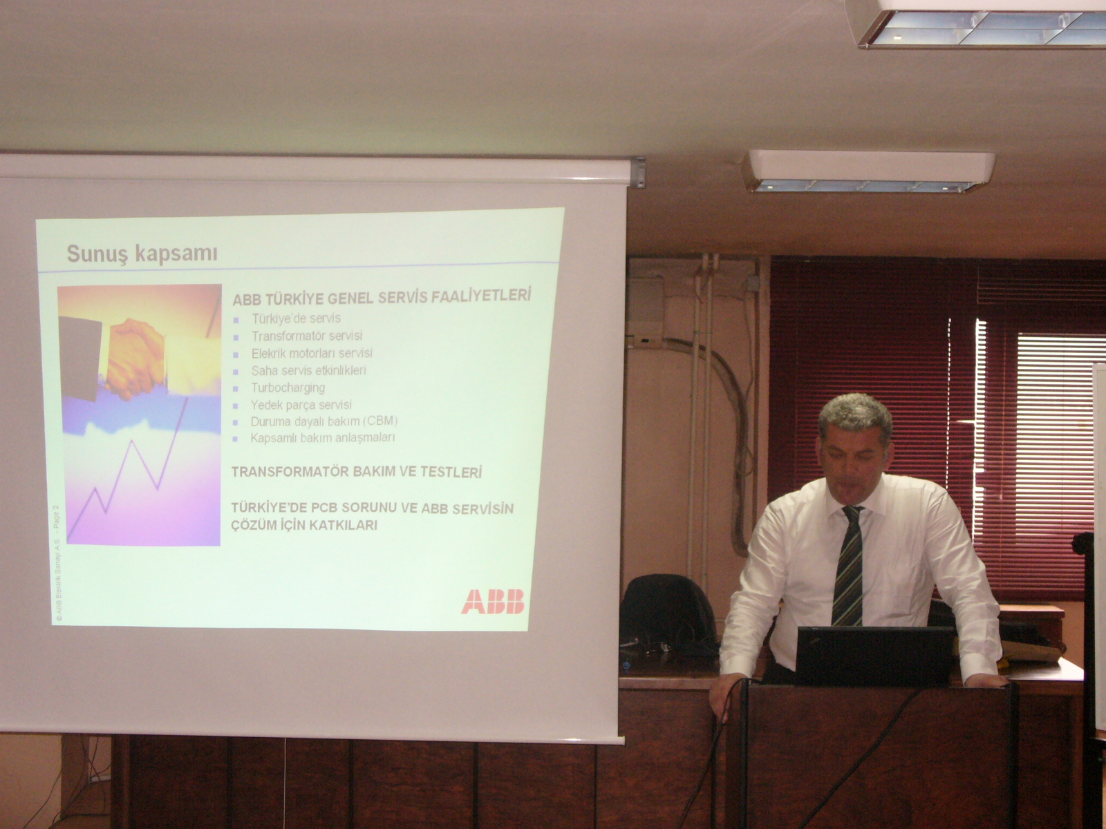 EMO - ŞUBEMİZ VE ABB TARAFINDAN GÜÇ TRAFOLARI VE HARMONİKLER KONULU ...