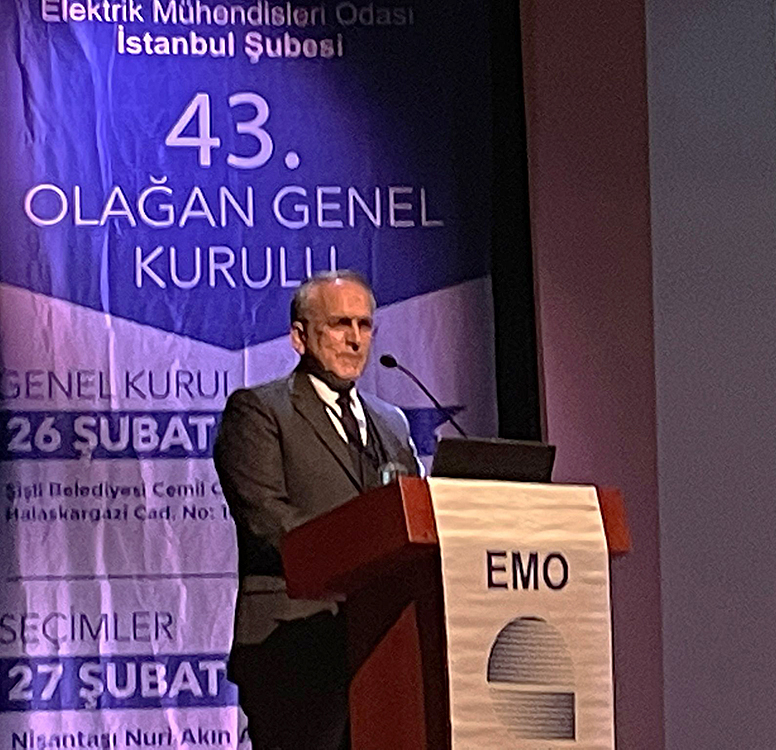 EMO - EMO İSTANBUL ŞUBESİ 43. OLAĞAN GENEL KURULU’NA KATILDIK