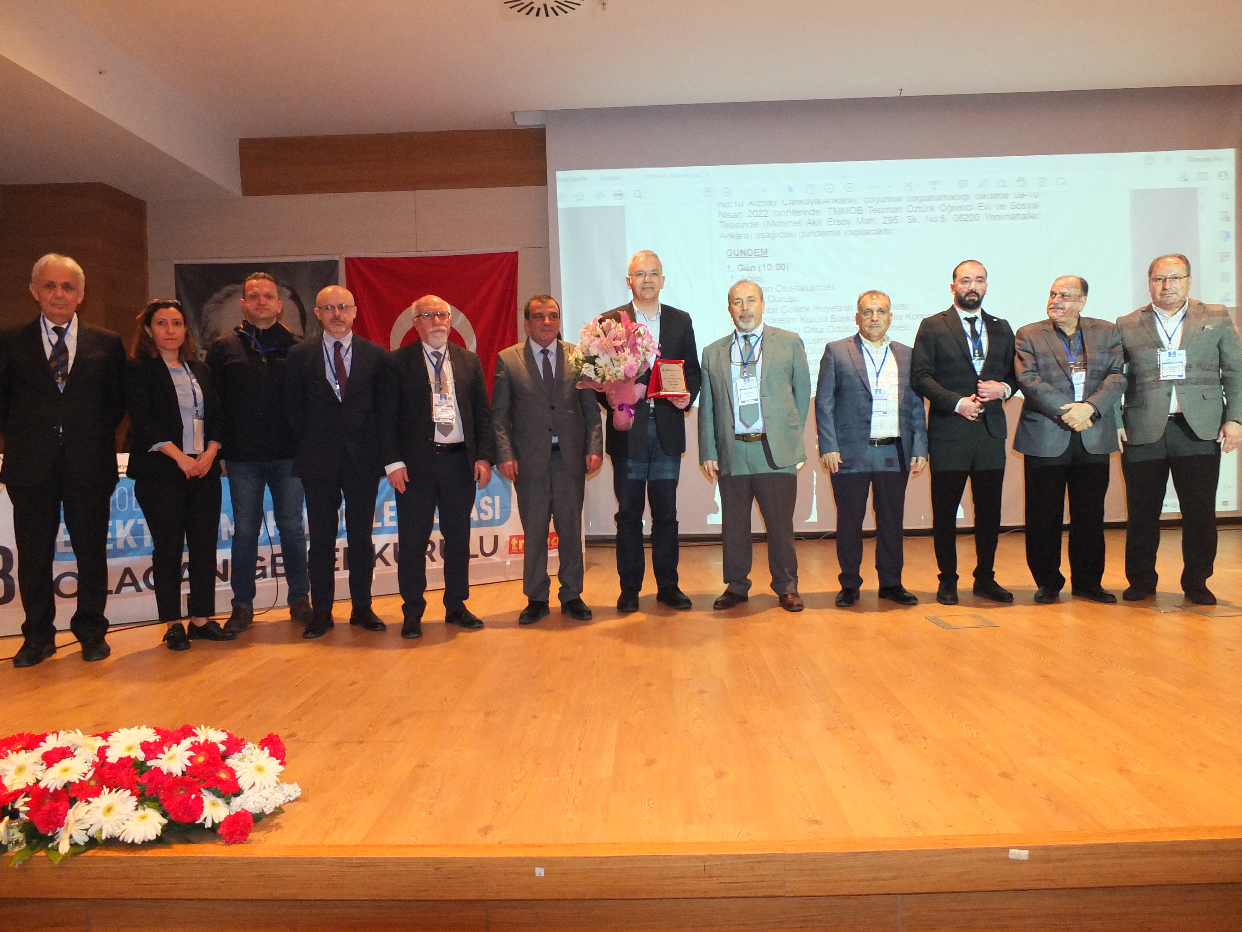 EMO - EMO HASAN BALIKÇI ÖDÜLÜ KAYIHAN PALA`YA VERİLDİ
