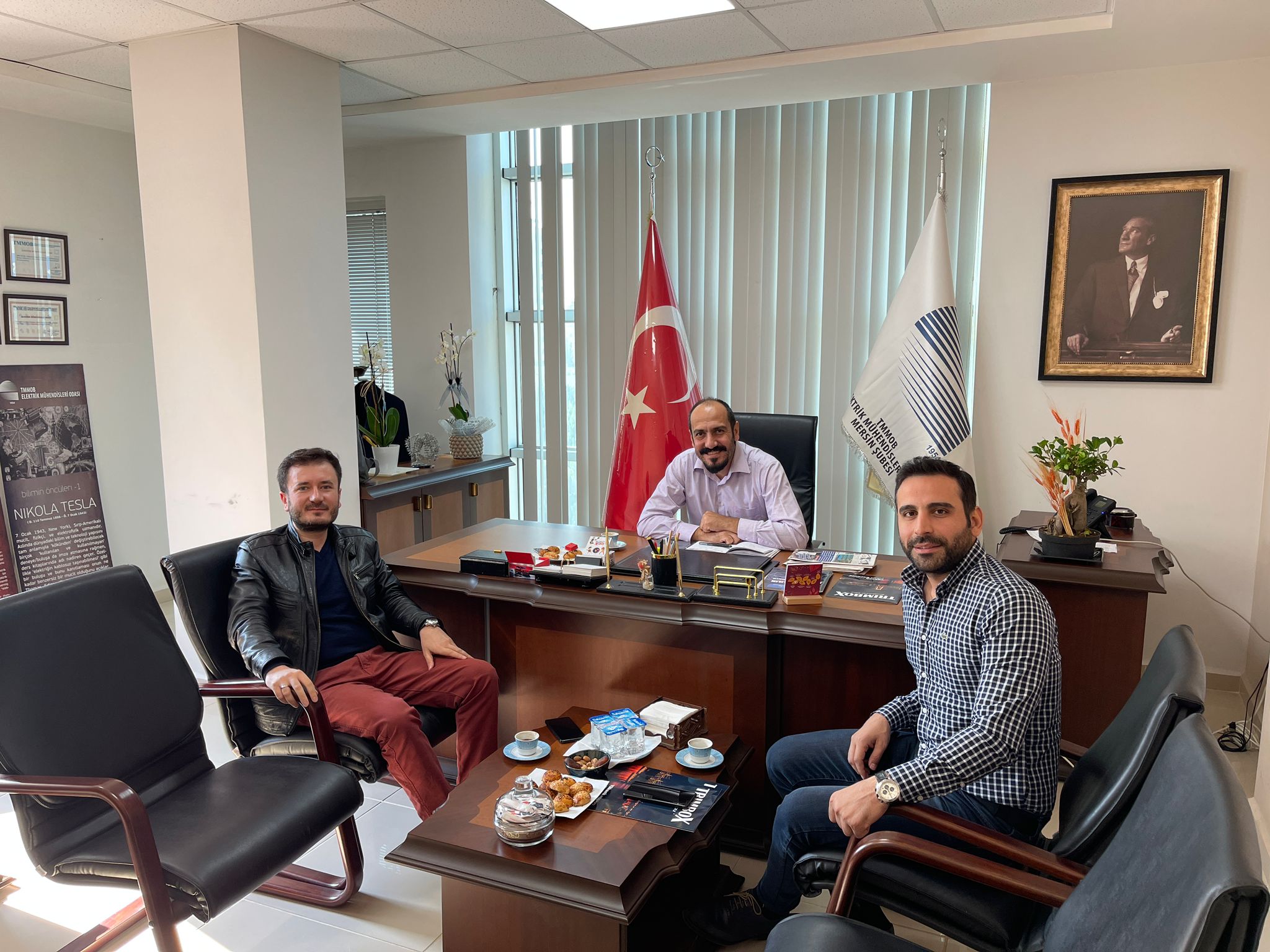 EMO - ŞUBE YÖNETİM KURULUMUZA ZİYARETLER