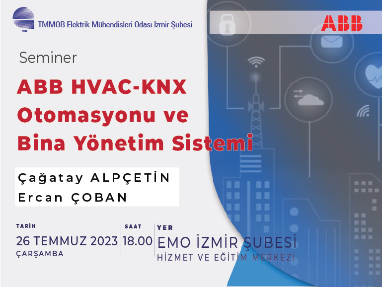 EMO - YÜZYÜZE SEMİNER: ABB HVAC-KNX OTOMASYONU VE BİNA YÖNETİM SİSTEMİ ...