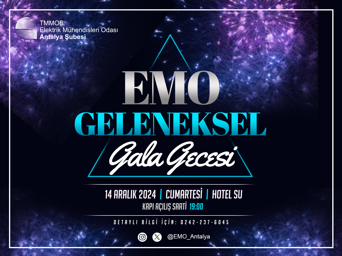 EMO - 2024 YILI GELENEKSEL EMO GECEMİZDE BULUŞALIM!
