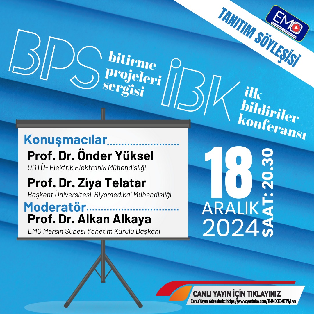 EMO - EMO TV’DE BPS VE İBK TANITIM SÖYLEŞİSİ