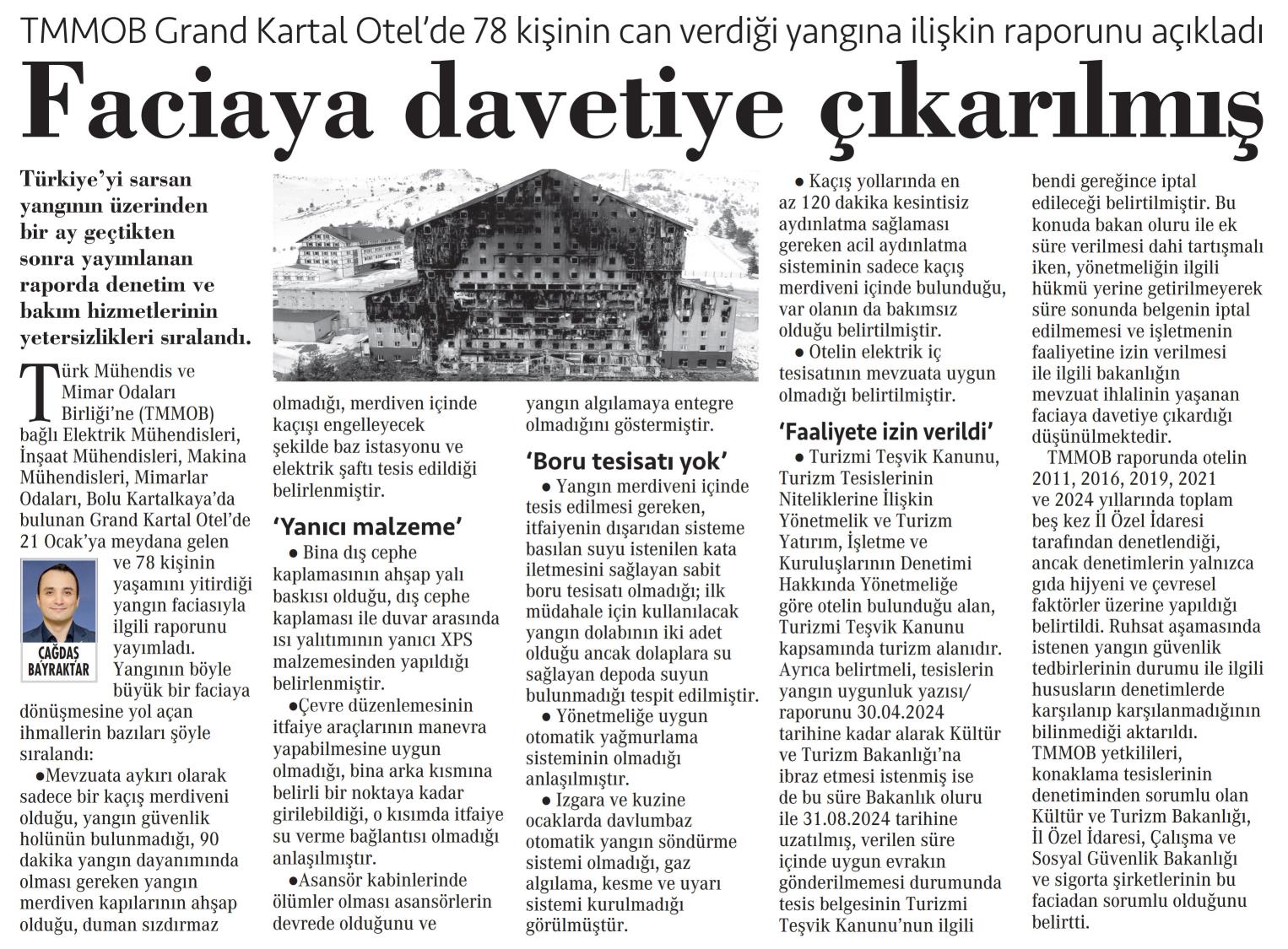 EMO - GRAND KARTAL`IN HER TARAFI İHMAL (CUMHURİYET GAZETESİ, 22.02.2025)