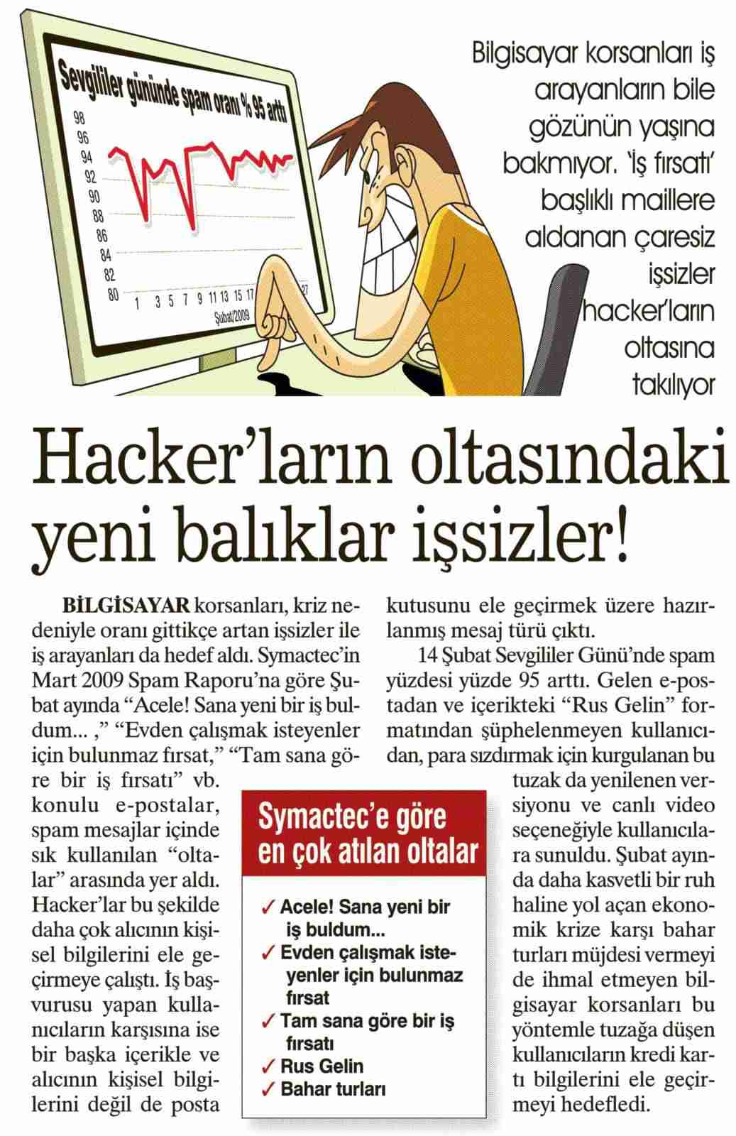 EMO - HACKER'LARIN OLTASINDAKİ YENİ BALIKLAR İŞSİZLER! (SABAH)