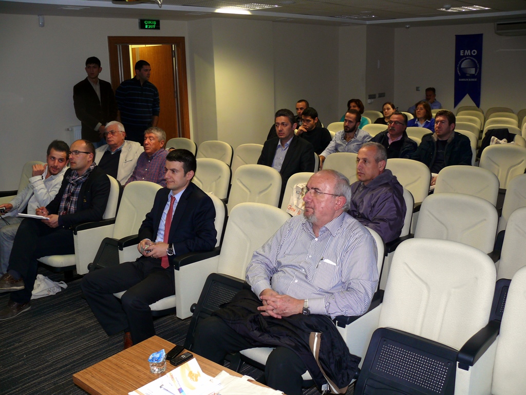 EMO - MAVİLİ ELEKTRONİK ÜRÜN SEMİNERİ YAPILDI