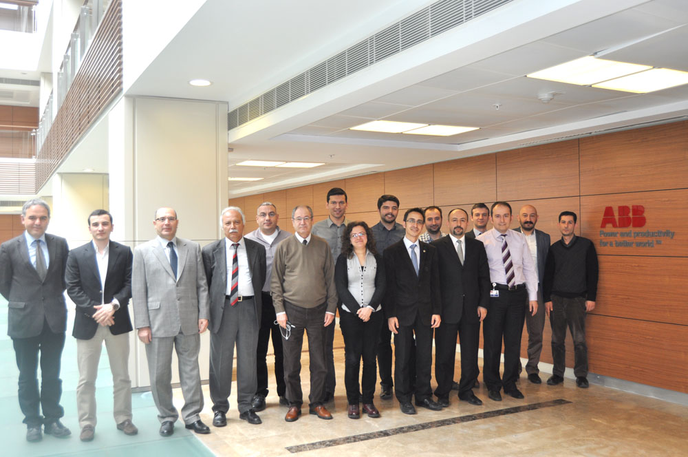 EMO - ABB ELEKTRİK SANAYİ A.Ş.’YE ZİYARET DÜZENLENDİ