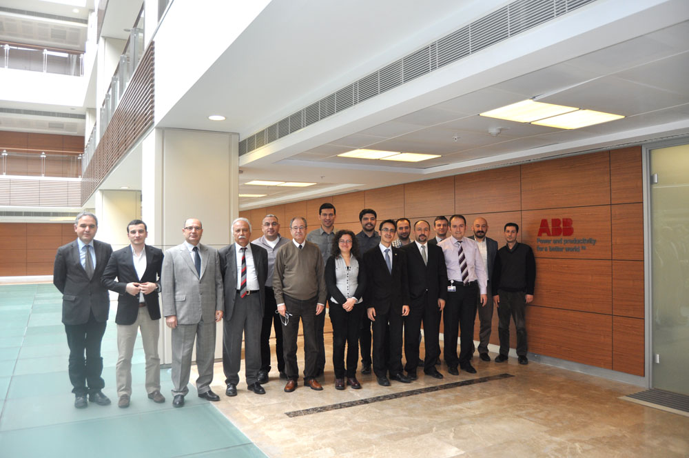 EMO - ABB ELEKTRİK SANAYİ A.Ş.’YE ZİYARET DÜZENLENDİ